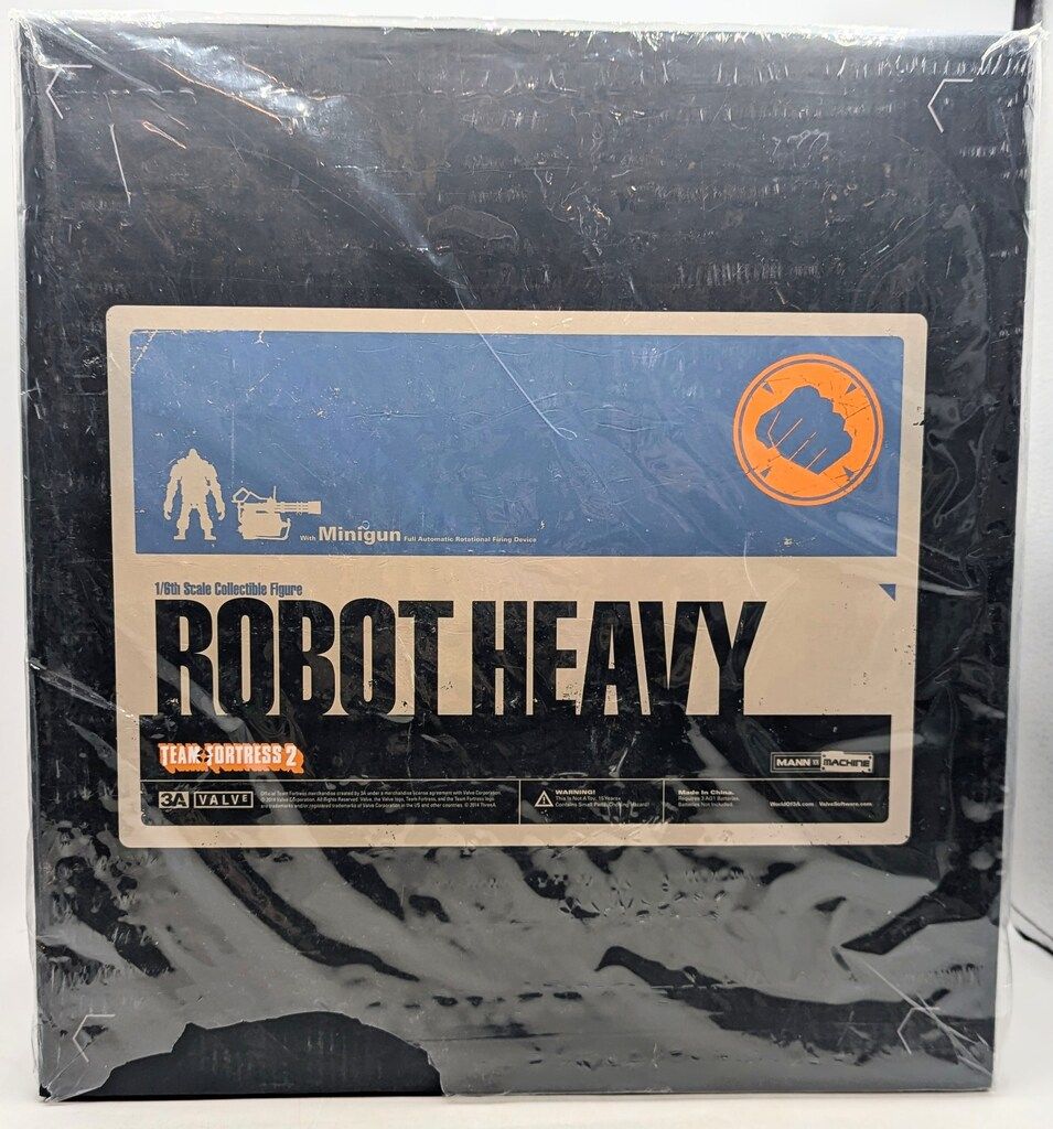 ThreeA TEAM FORTRESS2 MANN VS MACHINE ROBOT HEAVY BLUE（限定版グローブ付） - メルカリ