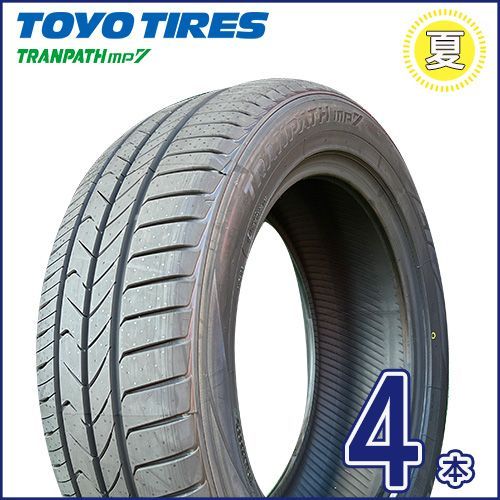 2025年製トーヨー TRANPATH mp7 225/55R18 98V 新品夏タイヤ4本セット フォレスター TTP-40-4 - メルカリ