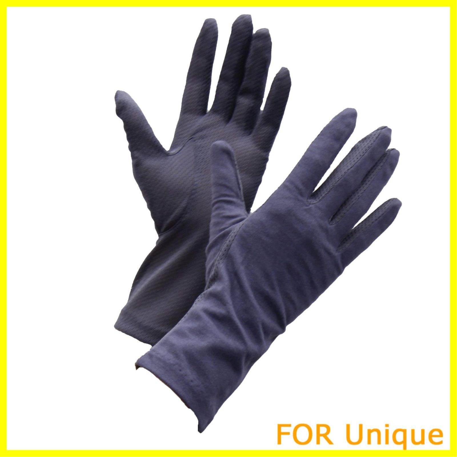 【特価商品】[GlovesDEPO] 紫外線99%カット！接触冷感 アームカバー UVカット 大豆繊維ショート手袋 5指 オシャレ かわいい - メルカリ