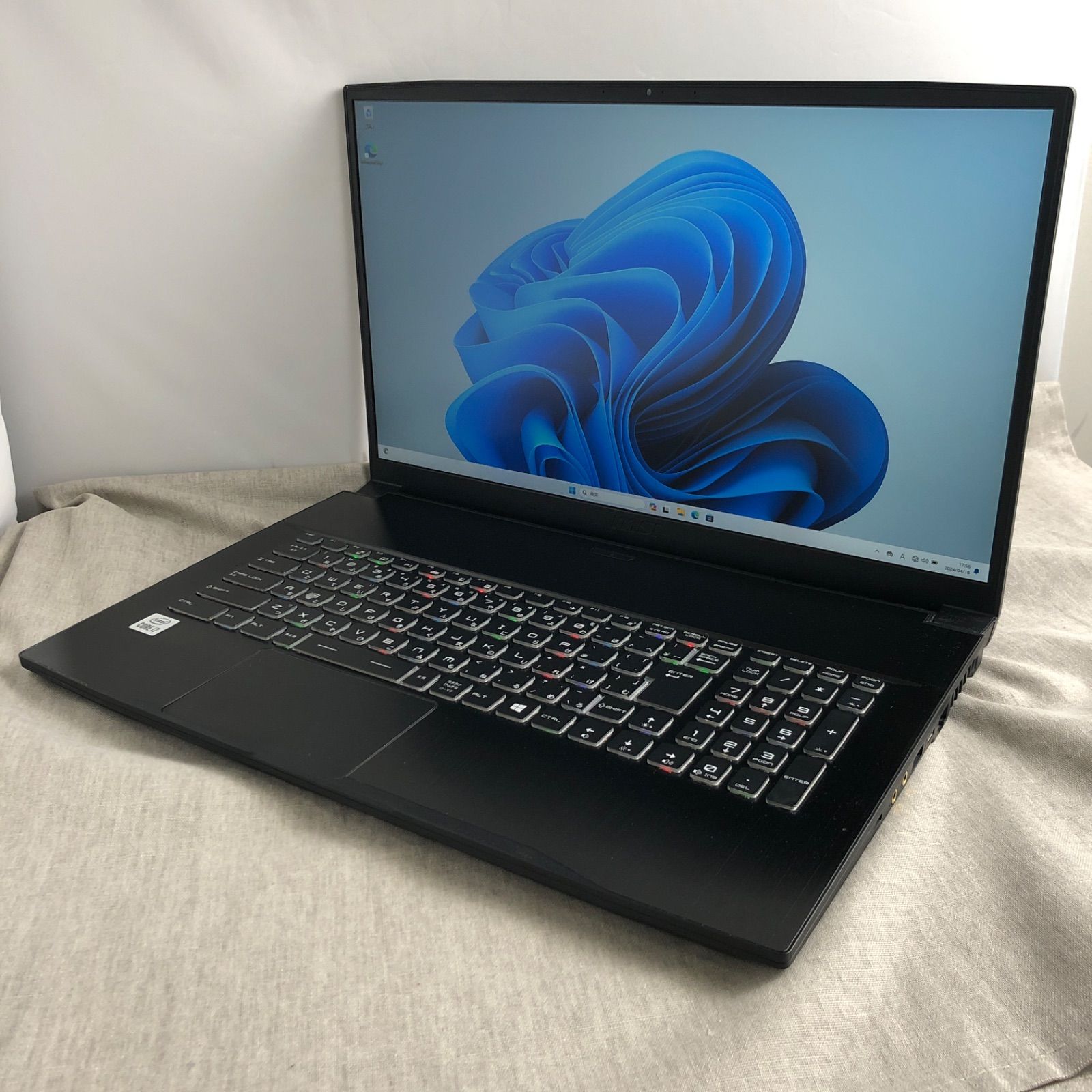 【本体のみ】ゲーミングノートPC MSI GF75 Thin 10UEK【i7-10750H・GeForce RTX 3060・16GB ...