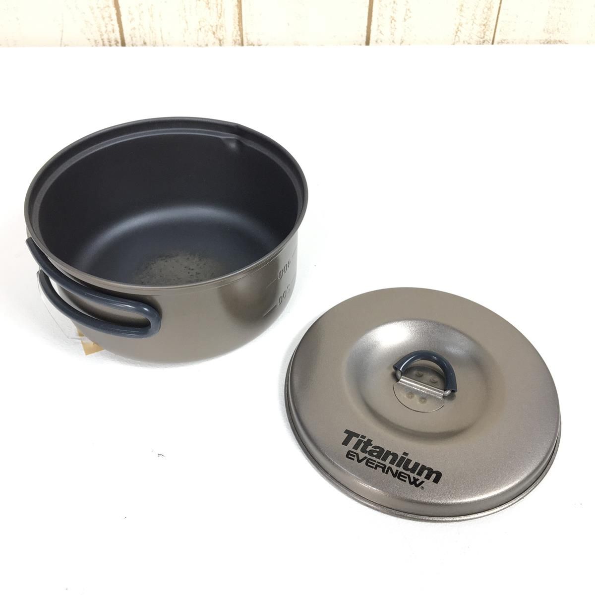 【OneSize シルバー系】 Evernew ( エバニュー ) チタンクッカー1 セラミック チタニウム コッフェル ECA421 クッカー コッフェル クックウェア - メルカリ