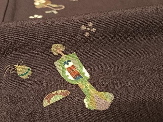 平和屋着物○訪問着 玩具文 やまと誂製 正絹 逸品 AAAW4239np - メルカリ