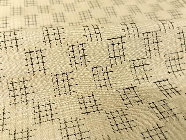 平和屋着物○上質な紬 網目文 正絹 逸品 AAAV9084np - メルカリ