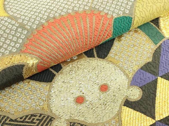 平和屋着物○極上 創業280年 誉田屋源兵衛 室町源 全通柄