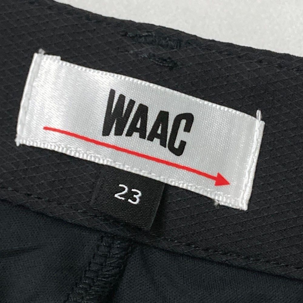 サイズ:23 WAAC ワック 072242390 インナー付スカート ブラック サイズ:23 WAAC ワック 072242390 インナー付スカート ブラック