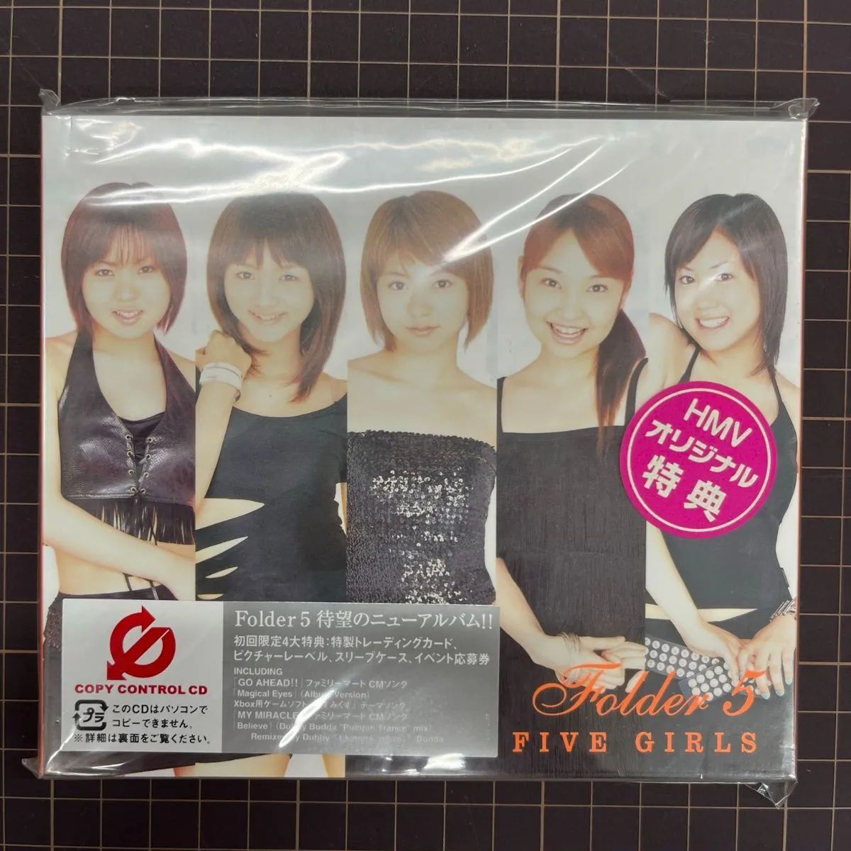Five Girls Folder 5 Folder5 待望のニューアルバム!! 初回限定4大特典:特製トレーディングカード、 ピクチャーレーベル、スリーブケース、イベント応募券 新品未開封 ...