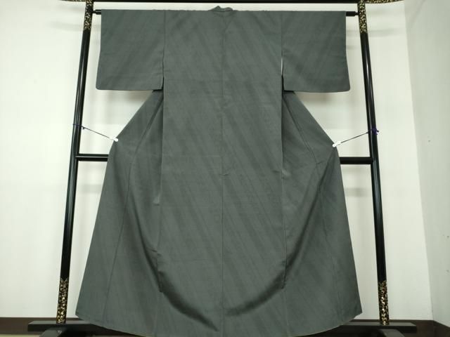 平和屋着物○本塩沢 110亀甲 斜線文 正絹 逸品 DAAY1520ps - メルカリ