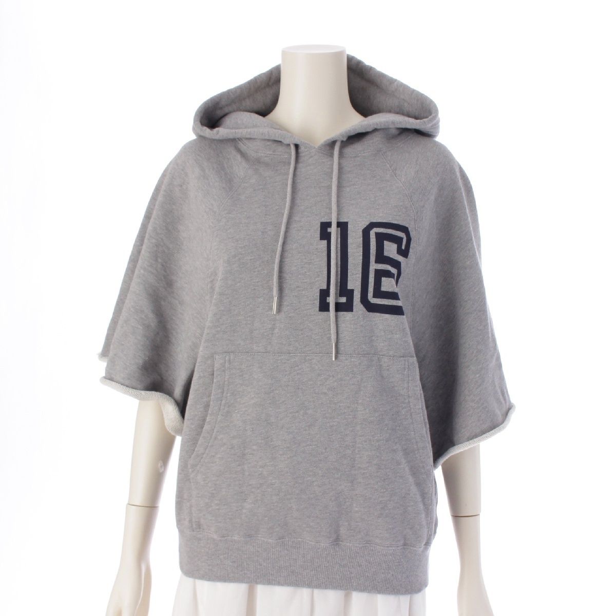 セリーヌバイエディスリマン クラシックロゴルーズプルオーバーパーカー S