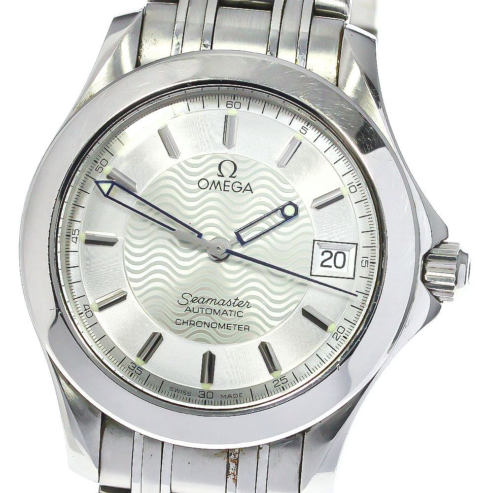 オメガ OMEGA 2501.31 シーマスター120 クロノメーター デイト 自動巻き メンズ保証書付き_771494 - 中古ブランド腕 ...