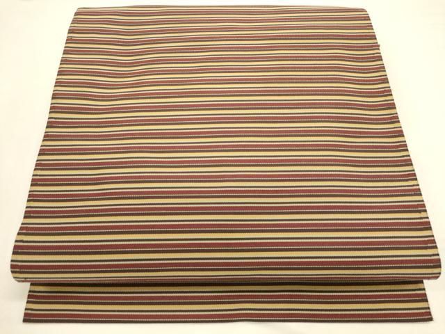 平和屋着物○爪掻き本綴れ 八寸名古屋帯 霞文 正絹 逸品