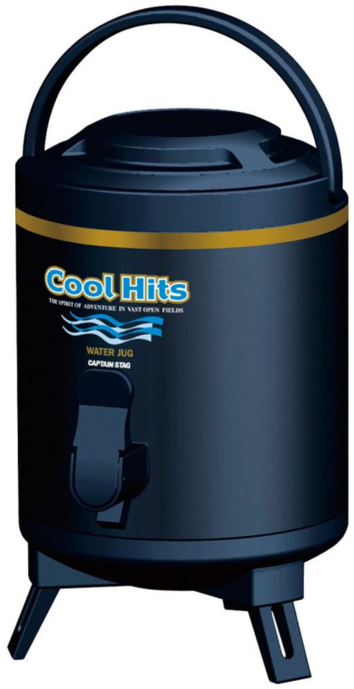 キャプテンスタッグ CAPTAIN STAG アウトドア クールヒッツ ウォータージャグ2L ネイビー タンク ウォーターキャリー キャンプ ...