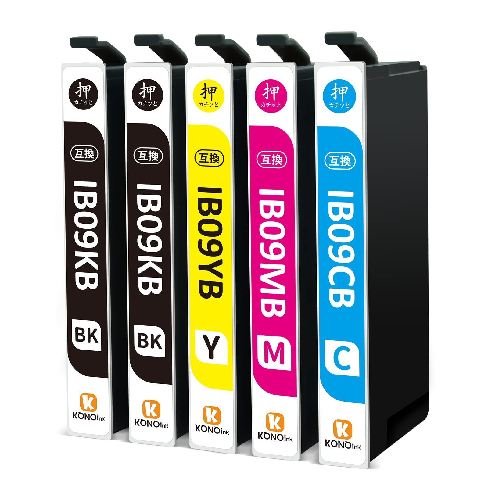 【人気商品】IB09YB IB09MB IB09CB IB09KB 説明書付き 4色5本セット 互換インク 対応機種：PX-M730F インクカートリッジ 互換 IB09CL4B (電卓 ...