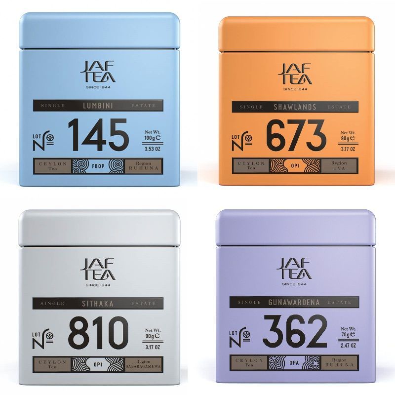 JAFTEA シングルエステート 飲み比べセット（4種 各2缶） 8缶セット - メルカリ