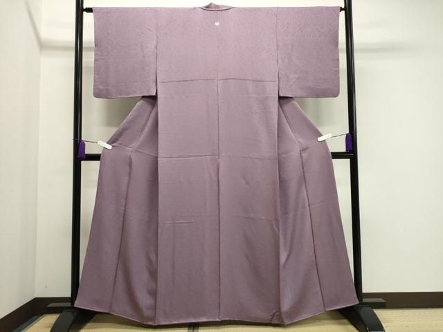 平和屋着物○上質な紬 色無地 芥子色 正絹 逸品 CAAS6962yc