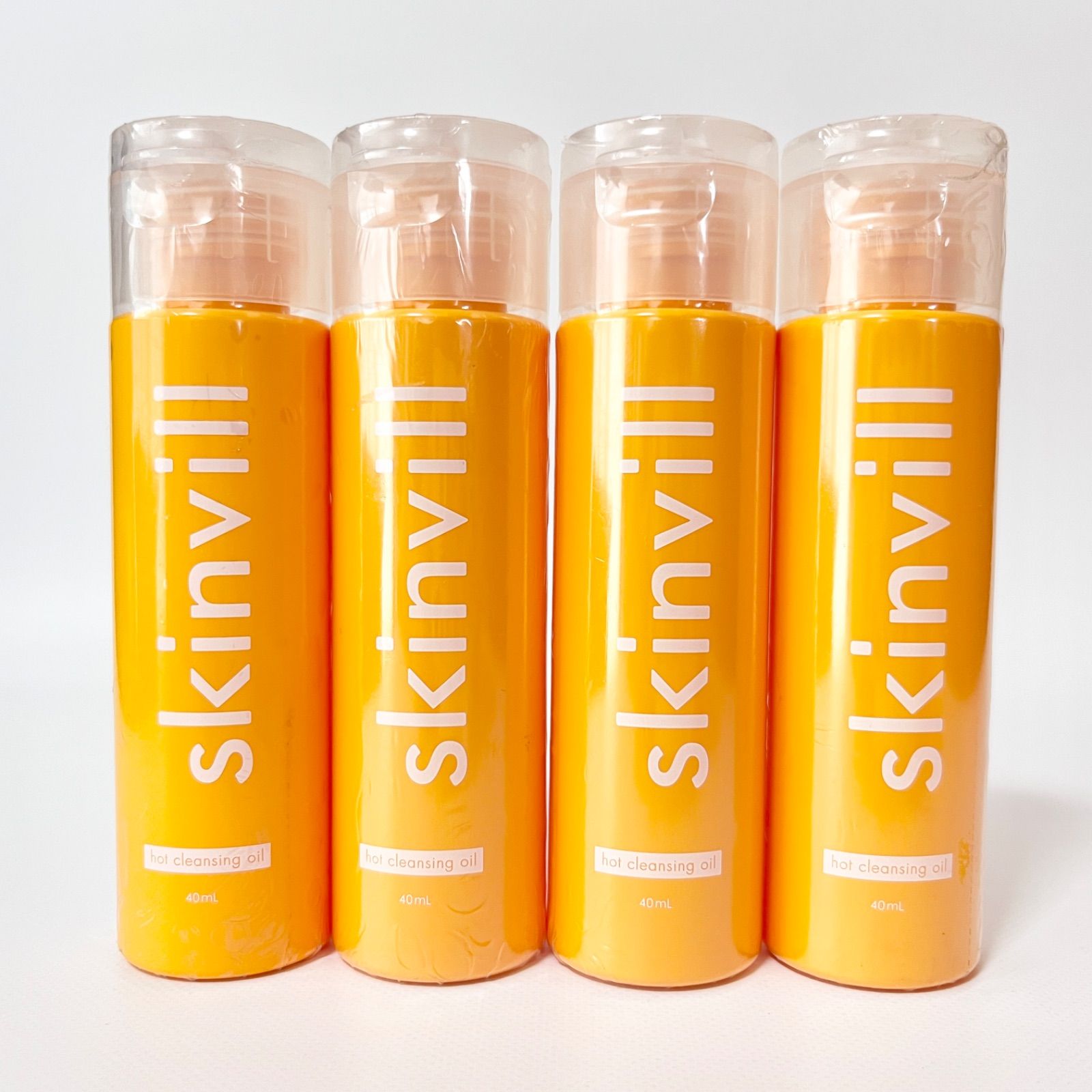 skinvill hot cleansing oil スキンビル ホットクレンジングオイル シトラスオレンジの香り 40ml 4本セット - メルカリ