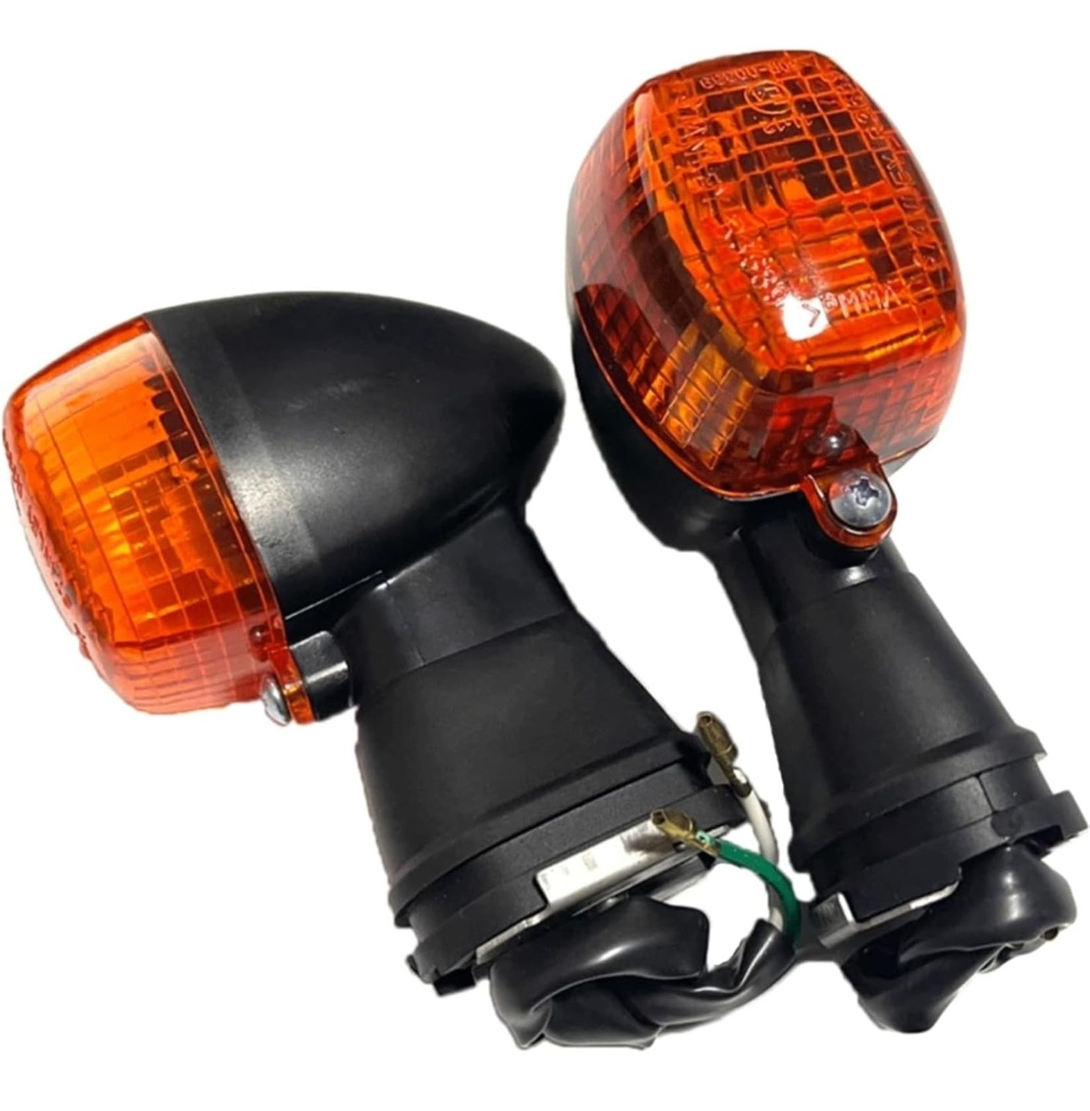 [Ra1zing]アンバーウインカー 純正タイプ 左右セット フロント GPZ1100 ZX−12R ZX-6R ZX-9R ZX7R ...