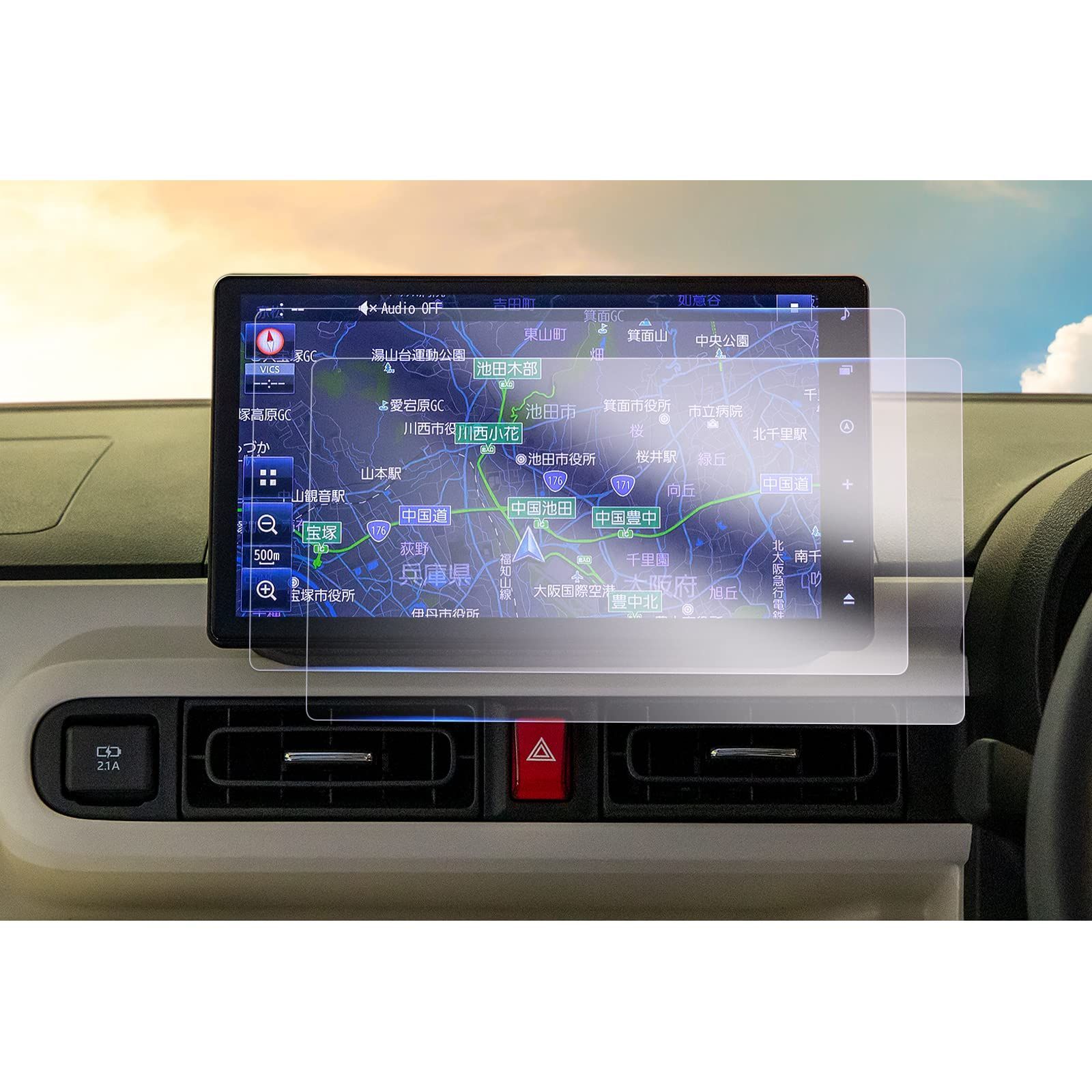 【GAFAT】ダイハツ NMZN-Z72DS NMZN-Z73DS 10インチ Daihatsu ムーヴ キャンバス/タフト/タント 2022 ...