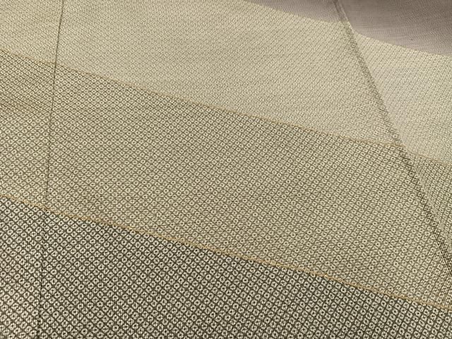 平和屋着物●仙太郎　本場染大島紬　訪問着　鹿の子　暈し染め　金彩　仙太織物　正絹　逸品　AABB7247ph 平和屋着物○仙太郎 本場染大島紬 訪問着 鹿の子 暈し染め 金彩 仙太