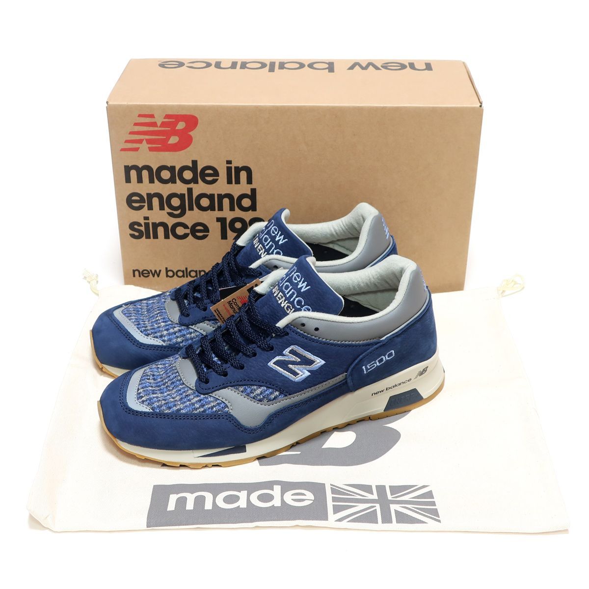 NEW BALANCE M1500HT "HARRIS TWEED" MADE IN ENGLAND NAVY ( ニューバランス M1500 ...