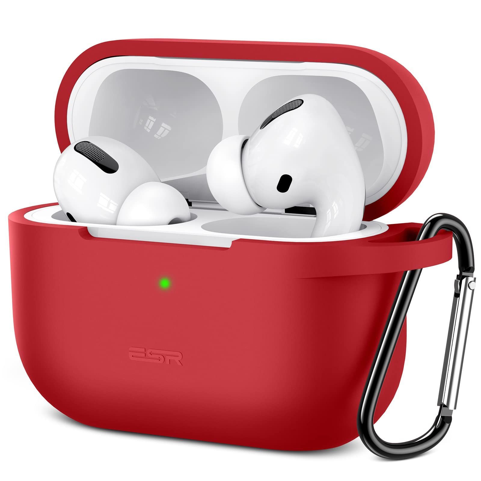 【色 レッド】esr Airpods Pro ケース 2019 充電ケースカバ メルカリ