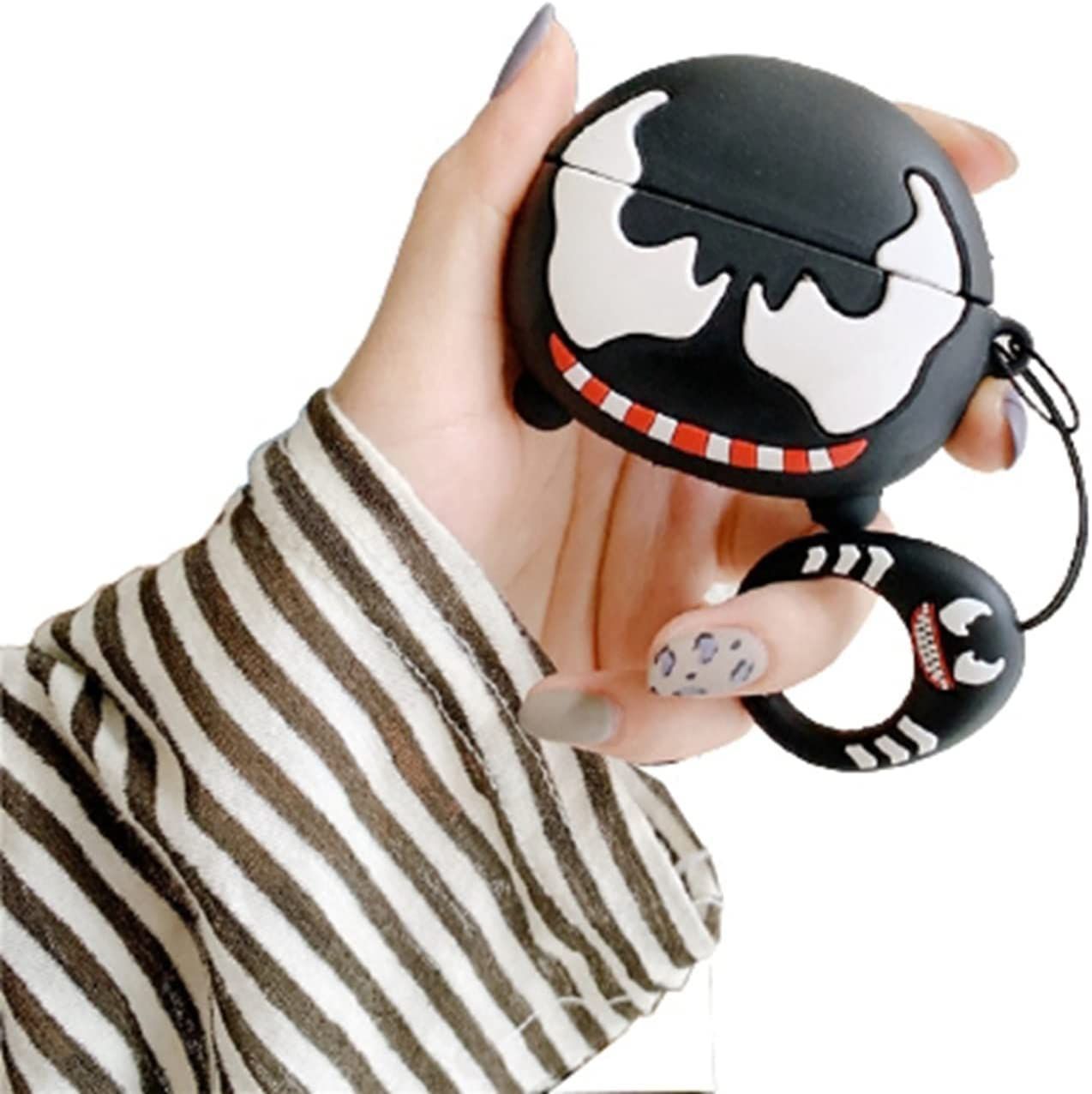 【在庫セール】【KMNOZOMI】Airpods Pro ケース ヴェノム Vedom マーベル MARVEL キャラクター アニメ エアー ...