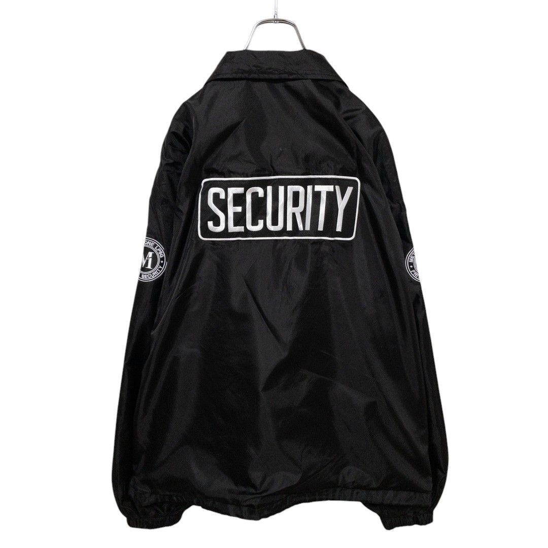 【TACT SQUAD】 SECURITYワッペン刺繡 企業ロゴ コーチジャケット S-968 - メルカリ