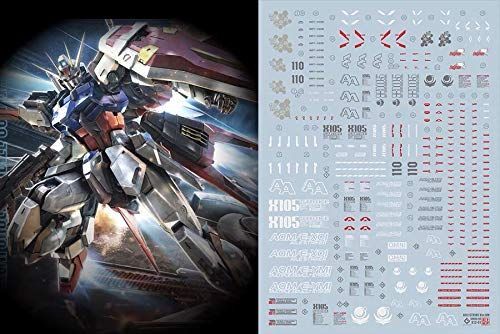 在庫セール蛍光 HG RG MG PG RE HiRM ロボット MS ディテールアップ用水転写式デカール MG 1/100 エールストライクガンダム Ver.RM用 - メルカリ