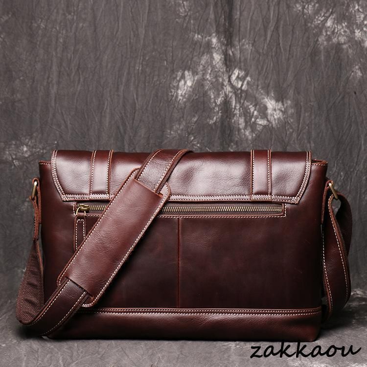 本革 メッセンジャーバッグ ショルダーバッグメンズ 斜めがけ 2way