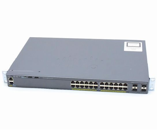 Cisco Catalyst WS-C2960X-24TS-L V03 24ポート1000BASE-T 4ポートSFPスロット搭載 ...
