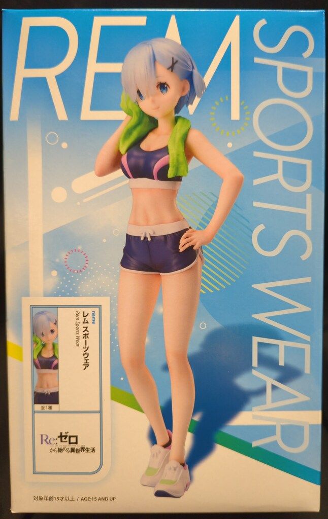 elcoco 1/7スケールフィギュア Re:ゼロから始める異世界生活 レム スポーツウェア - メルカリ