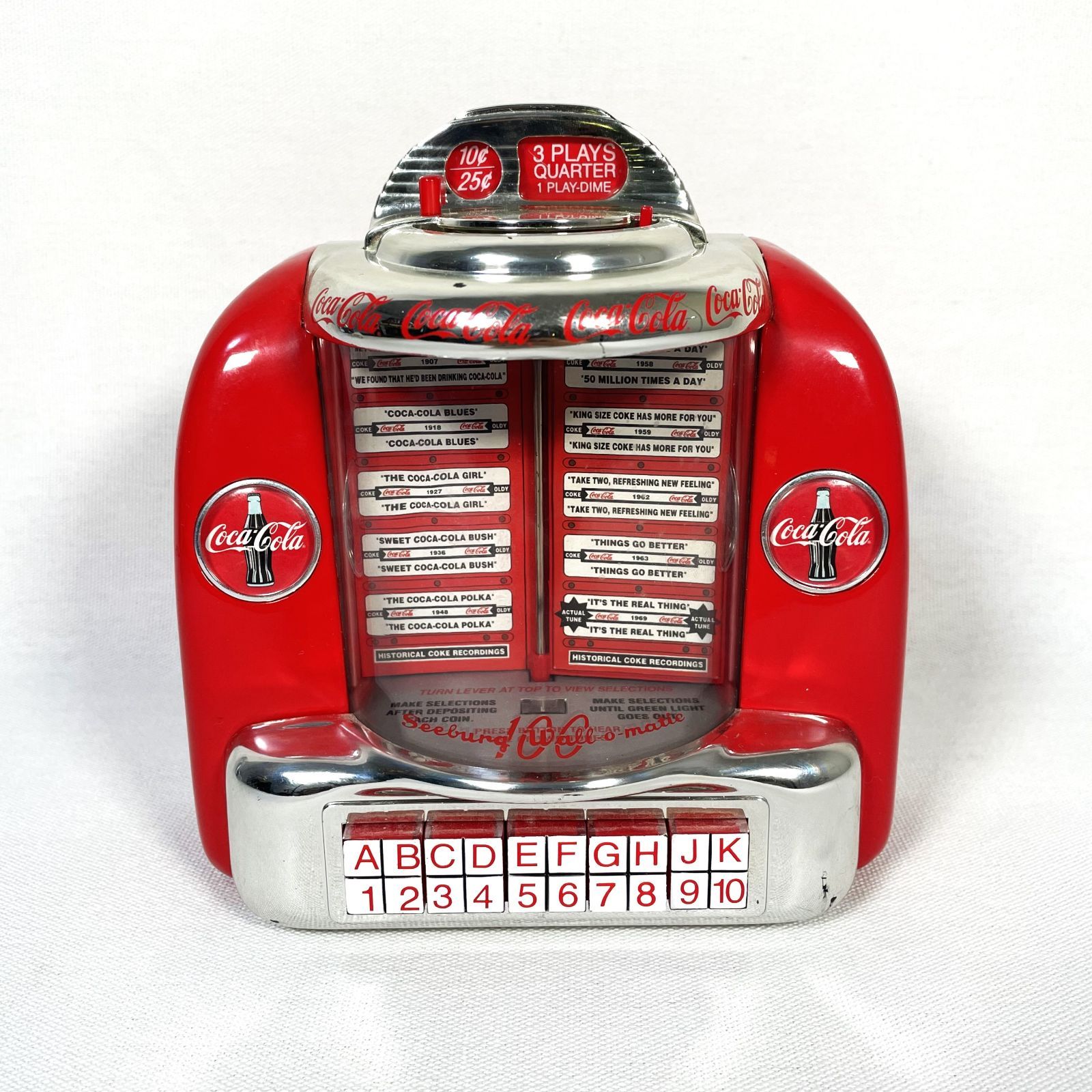 90s Coca Cola Juke Box Coin Bank コカコーラ ジュークボックス 貯金箱 ヴィンテージ アンティーク アメトイ ...