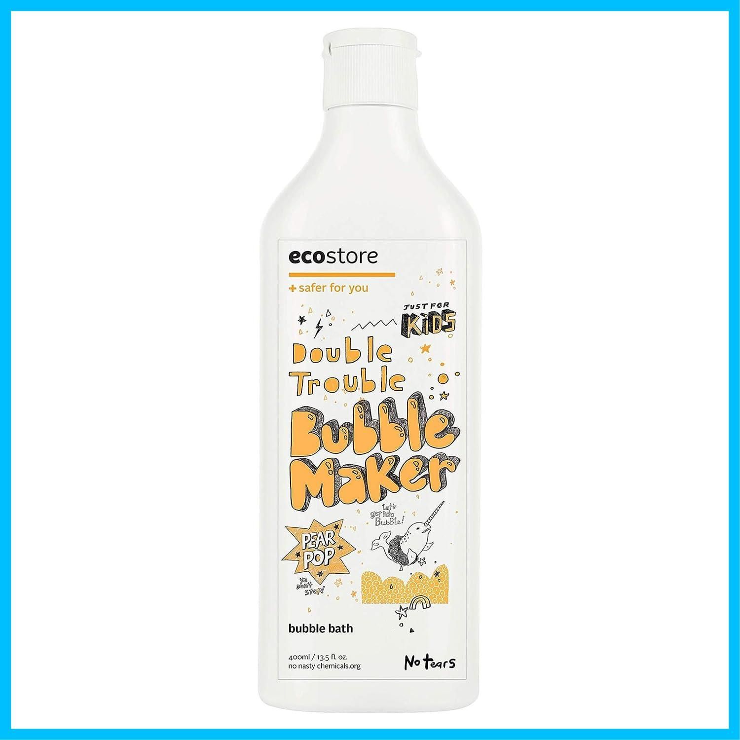 【数量限定】お風呂 泡 入浴剤 肌にやさしい キッズ用 子供用 泡風呂 400mL ペアーポップ】 【洋ナシ バブルバス ecostore(エコストア) - メルカリ