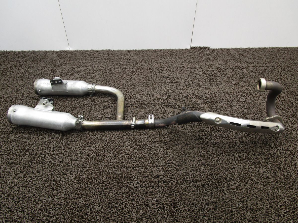 トリッカー 社外 スーパーサウンド 2本出し マフラー A4595！サイレンサー DG10J ヤマハ 【 G340E 】 tricker キャ ...