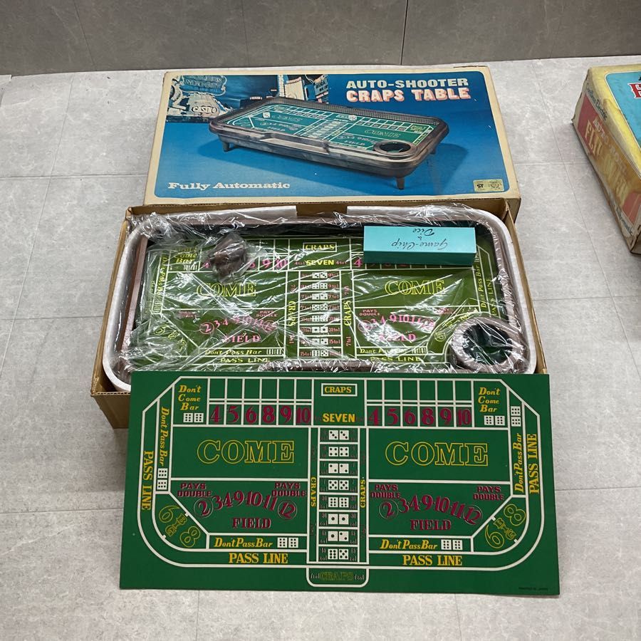 エポック社 スーパースロット? AUTO SHOOTER CRAPS TABLE オートシューター クラップステーブル サンダリヤ ウマパカ ...