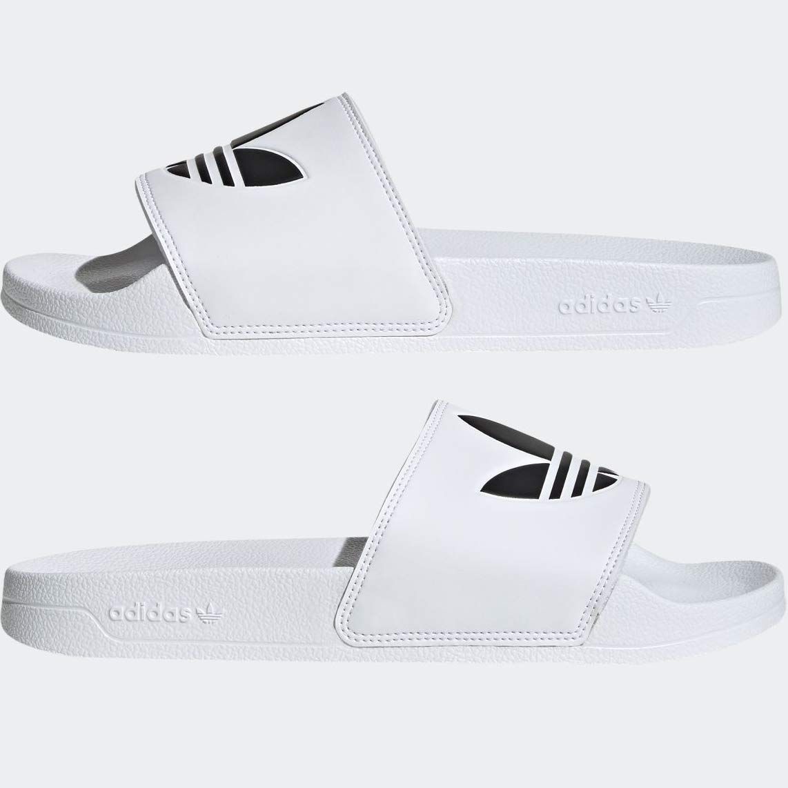 [アディダス] adidas アディレッタ ライト サンダル ADILETTE LITE SLIDES フットウェアホワイト/コアブラック ...