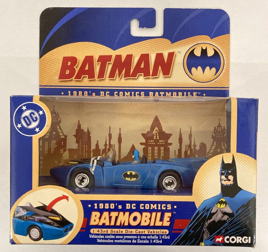 CORGI DIE CAST VEHICLES 1980'S DC COMICS BATMOBILE 77307 77307 - メルカリ