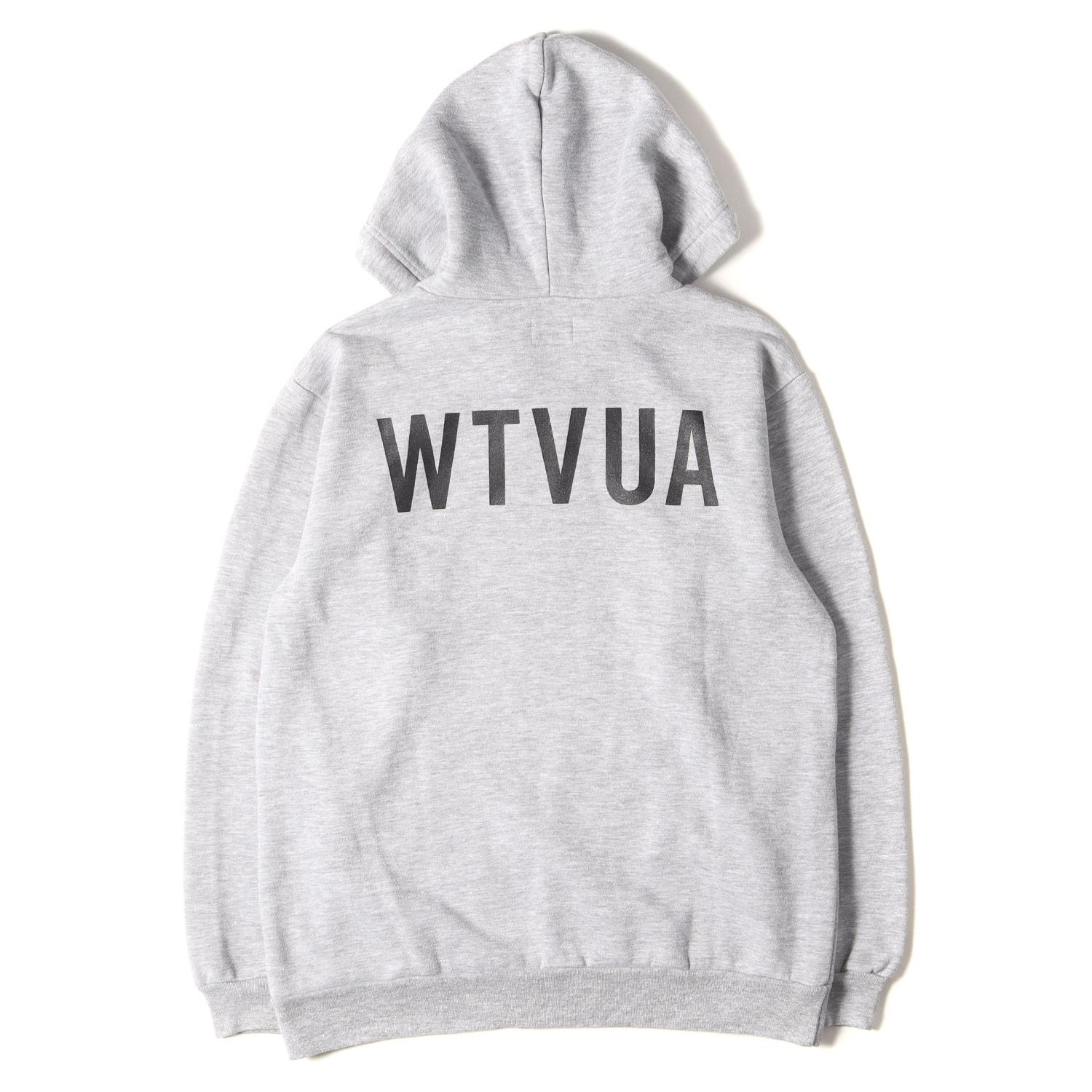 WTAPS ダブルタップス パーカー サイズ:S WTVUA ロゴ スウェット パーカー HELLWEEK HOODED WTVUA グレー ...