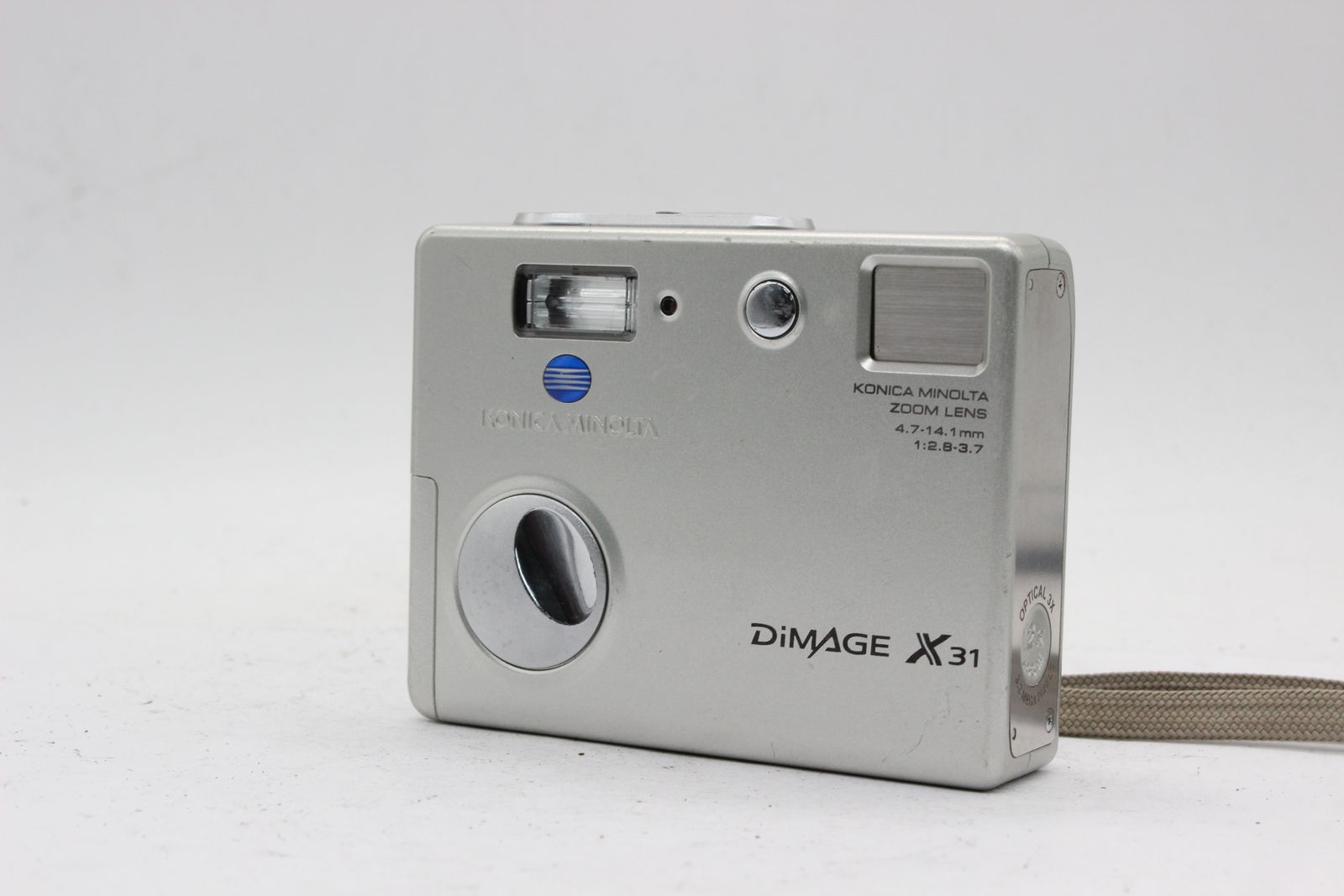 【返品保証】 【便利な単三電池で使用可】コニカミノルタ Konica Minolta DiMAGE X31 3x コンパクトデジタルカメラ ...