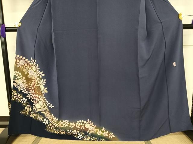平和屋着物○越後十日町の一流染匠 桐屋・翠山工房 訪問着 長襦袢