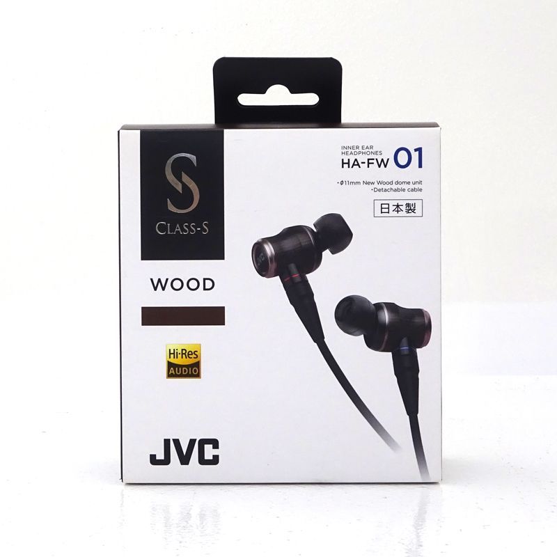 【三重店】JVC インナーイヤー高音質タイプ HA-FW01 有線イヤホン インナーイヤーヘッドフォン (JVCケンウッド/カナル型イヤホン/ハイレゾ対応)【416-B714】 - メルカリ