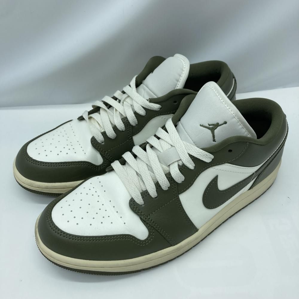 【中古】 NIKE AIR JORDAN 1 LOW "Medium Olive" サイズ26.5cm DC0774-122 ナイキ カーキ ...