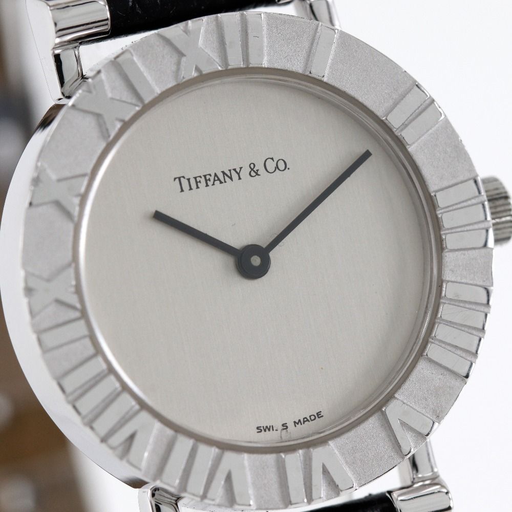 TIFFANY&Co.】ティファニー アトラス S0640 シルバー925×レザー TIFFANY&Co.】ティファニー アトラス S0640 シルバー925×レザー