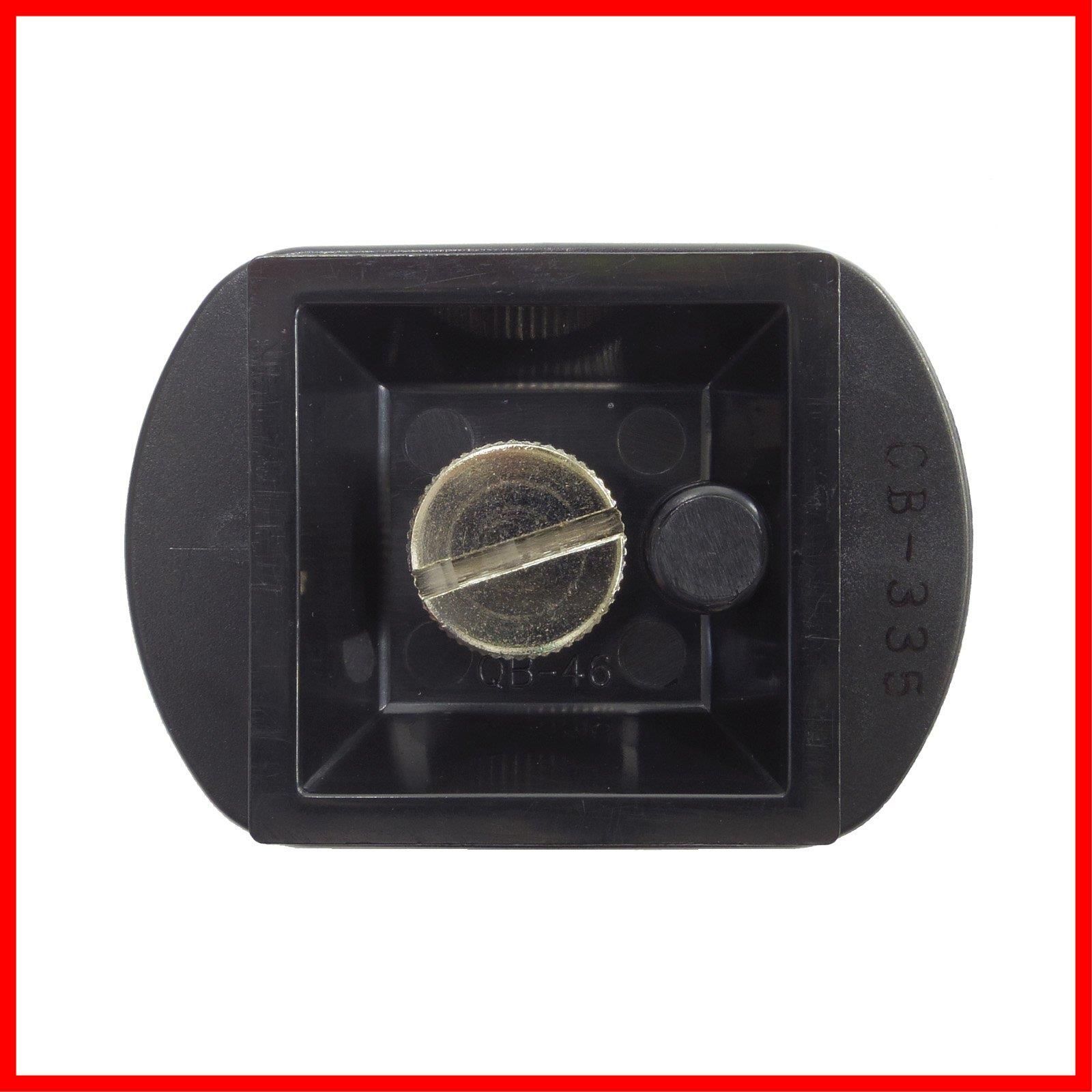 【即日発送】ベルボン Velbon スペアシュー QB-46 QRA-5システム対応 DIN規格互換 シュープレート プラスチック製 ...