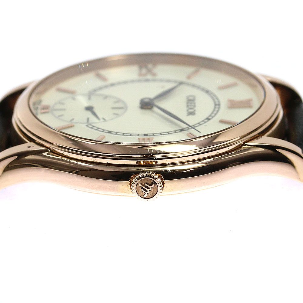 セイコー SEIKO 6898-00P0 クレドール K18PG スモールセコンド Limited Edition 手巻き メンズ良品 ...