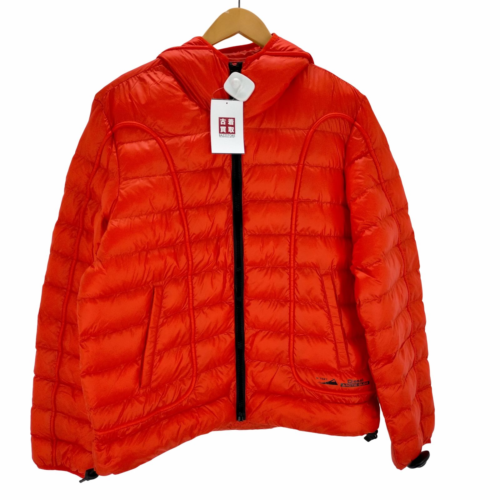 ディーゼル DIESEL 3M thinsulate W-Scott-Nw hooded puffer jacket メンズ JPN：M - メルカリ