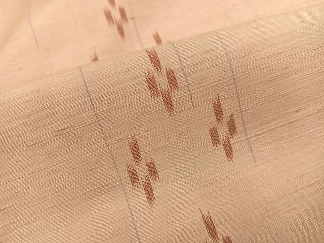 平和屋着物○上質な紬 間道 正絹 逸品 AABA8918ph 平和屋着物○