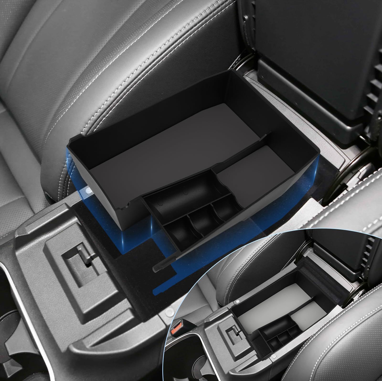 新品 【BIXUAN】スバル レガシィアウトバック 6代目 BT系(BT5/BT9型)2021+コンソールボックストレイ アームレストボックス センターコンソール 車内収納グッズ 小物入れ ...