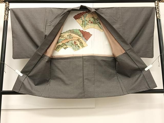 平和屋着物○本場大島紬 白大島 100亀甲 総詰め 正絹 逸品 CAAS0049th