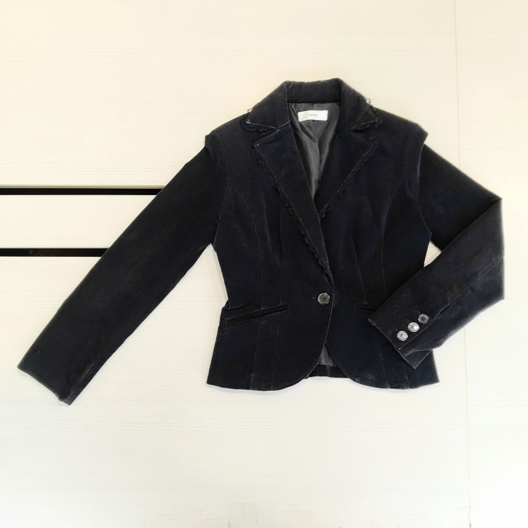 ☆訳アリ☆【ARIES】コーデュロイ ジャケット レース襟【9ARサイズ】[E-025]〇 - メルカリ