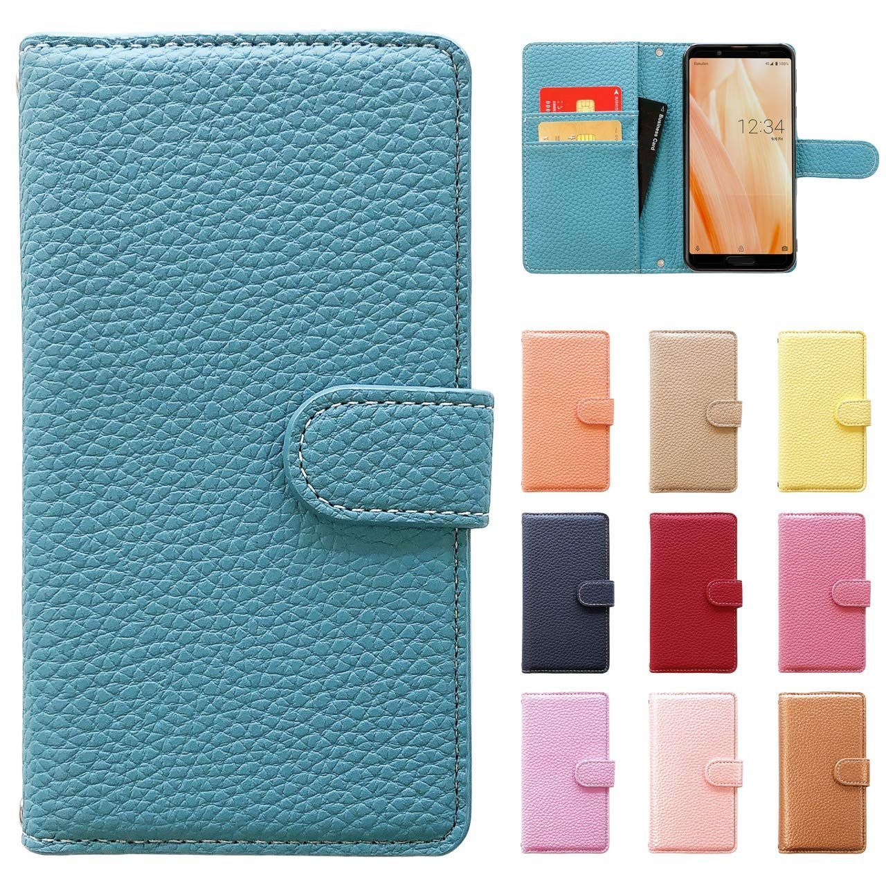 【人気商品】F-42A F-01L らくらくスマートフォン me ケース 手帳型 カバー f42a f01l 手帳型ケース 手帳 docomo らくらくスマホ らくらくホン らくらくフォン ...